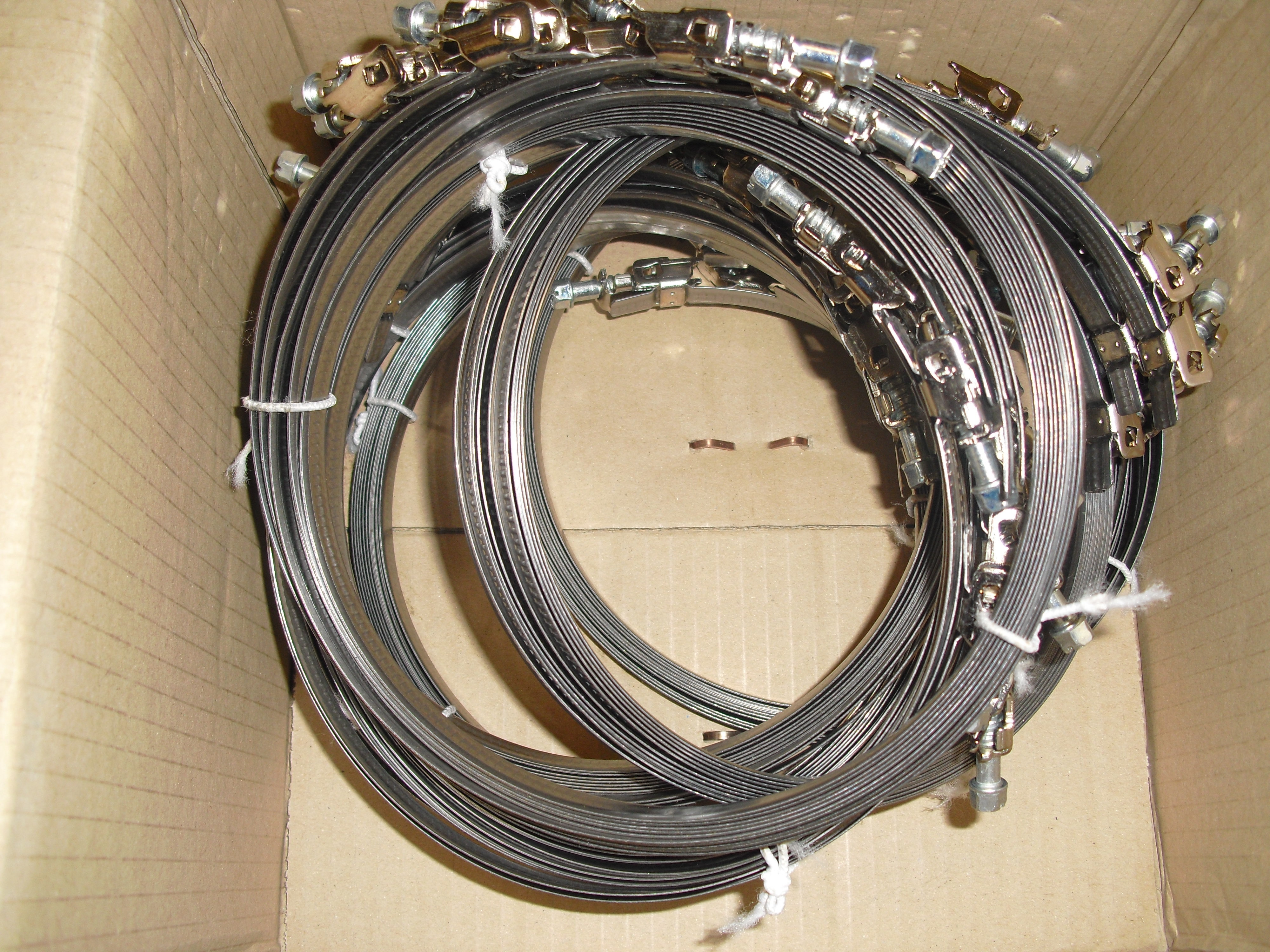 Spannschelle Schlauchschelle für Alu Flex Schlauch